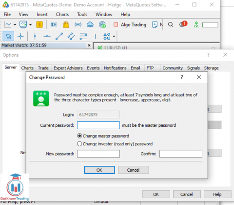 How to Change MT4 Password on PC, Android - Get Know Trading