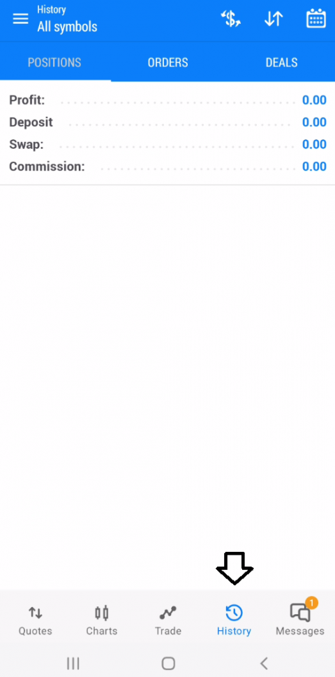 How to See Account History on My Android MT4 App - Get Know Trading